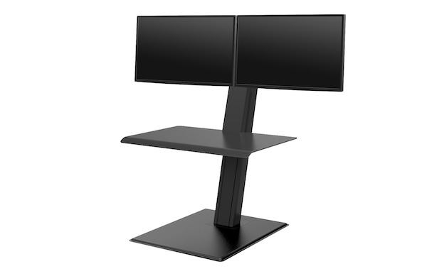 Portable Standing Desk Converter | QuickStand Eco | Humanscale